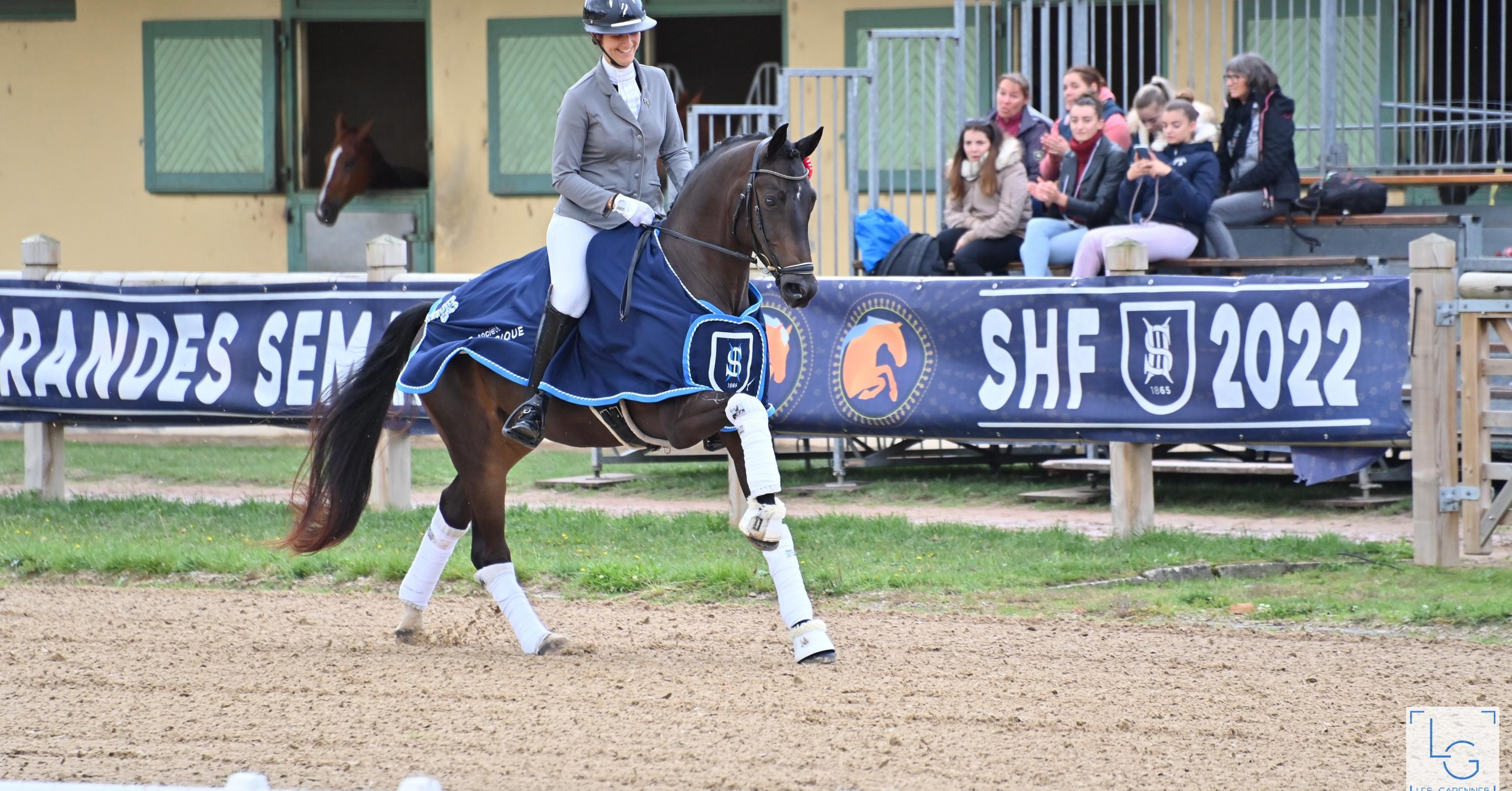 Saumur 2022 : Figari Gold couronné chez les 5 ans en cycle classique avec Pauline Guillem ...